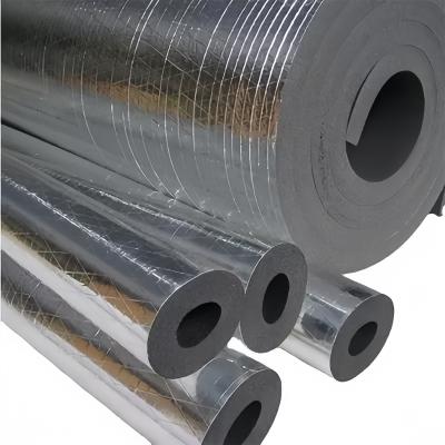 China Thermal Acoustic Rubber Foam Insulation Roll Pipe Elastic Closed Cell Material HVAC for sale
