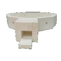 China Kiln AZS 33# 36# 41# Brick Fused Zirconia Corundum Brick High Glass Corrosion Resistant for sale