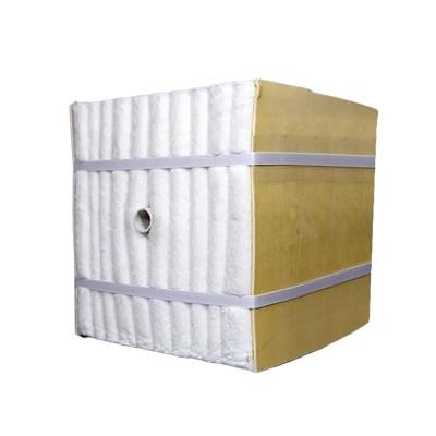China Customized Ceramic Fiber Module 220kg/m3 Anchored Folded High Temperature Resistant for sale