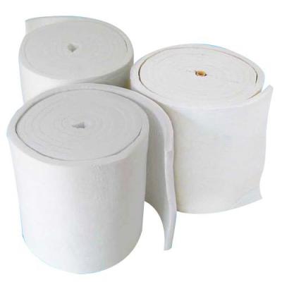 China 1260°C High Temperature Ceramic Fiber Blanket - Lightweight and Flexible Thermal Insulation Blanket with Low Thermal Conductivity for sale