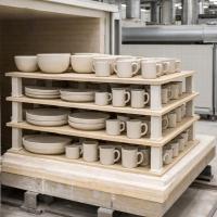 China High Temperature Cordierite Mullite Kiln Furniture Excellent Thermal Shock Corrosion Resistance for sale