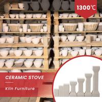 China High Temperature Resistance 1350C Cordierite Mullite Ceramic Plate with Thermal Shock Stability for Lightweight and Energy-saving Kiln Furniture for sale
