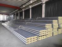 China Fireproof Rock Wool Sandwich Panel - Galvanized Steel Insulated Board for Roof, Wall & Partition for sale