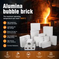 China 1800C Lightweight Energy Saving High Alumina Brick Insulating High Alumina Firebrick for sale