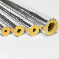 China Aluminum Foil Faced Glass Wool Insulation Pipe, Heat Preservation Glass Wool Tube for HVAC for sale