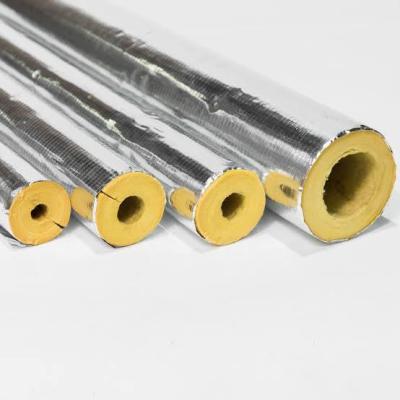China Aluminum Foil Faced Glass Wool Insulation Pipe, Heat Preservation Glass Wool Tube for HVAC for sale
