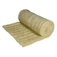 China Eco-Friendly 50MM 100kg/m3 Rock Wool Blanket Thermal Insulation Mineral Wool Blanket for Building Wall HVAC Metal Roof for sale