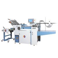China 380 Volt Belt Driving Paper Folding Equipment With Automatic Feeder for sale