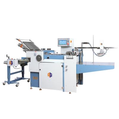 China 380 Volt Belt Driving Paper Folding Equipment With Automatic Feeder for sale