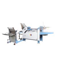 China 380V Gear Driving Commercial Paper Folding Machine Width 360mm for sale