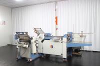 China Commercial Leaflet Paper Folding Machine With Touch Screen Control Interface for sale