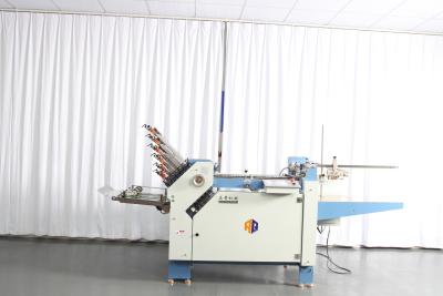 China 12 Buckle Plate Commercial Paper Folding Machine For Cosmetics Pharmaceuticals for sale