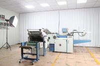China 530mm Width Industrial Paper Folding Machine For Book Silent Belt Driven Type for sale