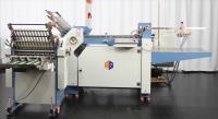 China Automatic Industrial Paper Folding Machine With Second Station 180m / Min Speed for sale