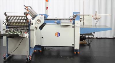 China Automatic Industrial Paper Folding Machine With Second Station 180m / Min Speed for sale