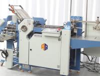China 480mm Width Parallel Cross Fold Paper Folding Machine With 4 Buckle Plates for sale