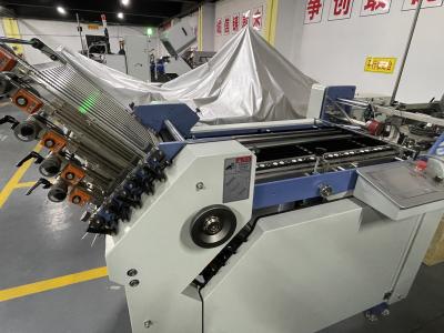 China Electronic Leaflet Automatic Paper Folding Machine 480mm Heavy Duty for sale