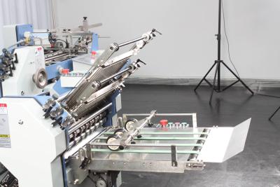 China 6 Buckle Plate Cross Fold Paper Folding Machine For Printing Industry 180m / Min Speed for sale