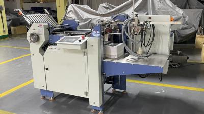 China Large Scale 4 Buckle Folding Machine 480mm Width Gear Drive Type for sale