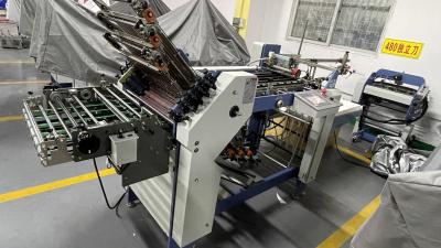 China Booklet Leaflets Commercial Paper Folding Machine With PLC Electrical System for sale