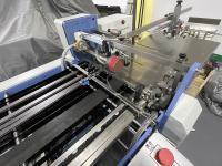 China 8 Buckle Plate Commercial Paper Folding Machine 360mm For Cosmetics Industry for sale