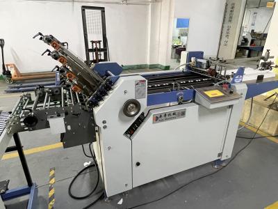 China 380V Commercial Automatic Letter Folding Machine 480mm With Feeder for sale