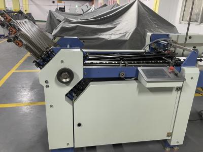 China Gear Driving Electric Paper Folding Machine For Pharmaceutical Leaflets for sale