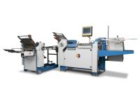 China Large Size Cross Fold Paper Folding Machine With CE Approval Leaflet Paper Folder 3.8KW for sale