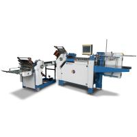 China Gear Driving Commercial Paper Folding Machine With 480mm Width CE Certification for sale