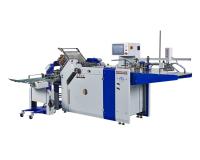 China 480 mm Fully Automatic Folding Machine With Cross Fold Knife For Folded Booklet Brochure for sale