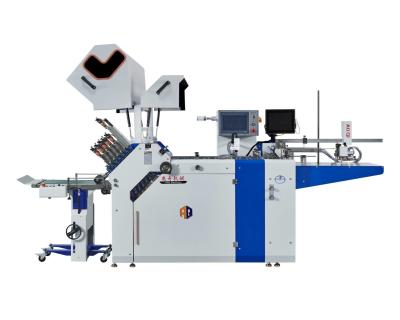 China Large Format Inserts Folder with 12 Fold Pharmaceutical Leaflets Inserts Folding Machine for sale