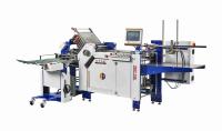 China AOQI Leaflet Paper Folding Machine with Cross Fold Knife for Folded Inserts for sale