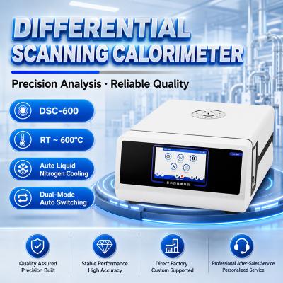 China DSC-600 High Quality Automatic Calorimeter Lab Calorimeter DSC Differential Scanning Calorimeter for sale