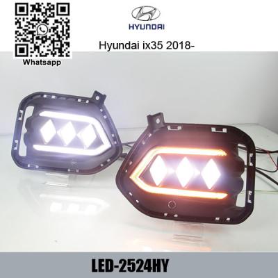 China Hyundai IX35 DRL LED Daytime Running Lights autobody car parts factory for sale
