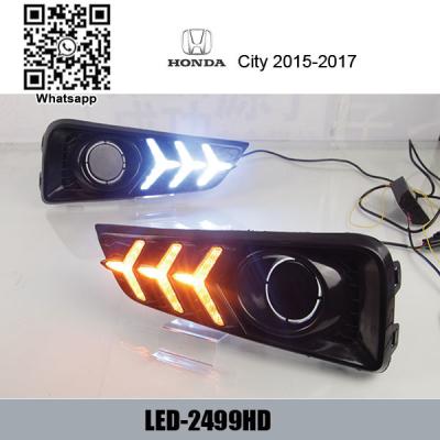 China Car DRL LED Daytime driving Lights extra for Honda City aftermarket for sale