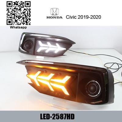 China Honda Civic 2019 Car LED Daytime Running Lights DRL driving daylight for sale