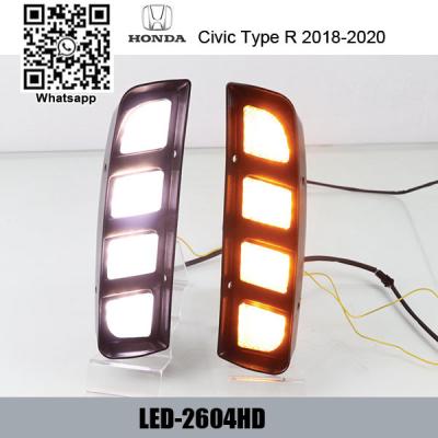 China Sell Honda Civic Type R Car LED Daytime Running Lights DRL driving daylight for sale