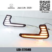 China Honda Fit DRL Jazz life Car LED Daytime Running Lights factory for sale