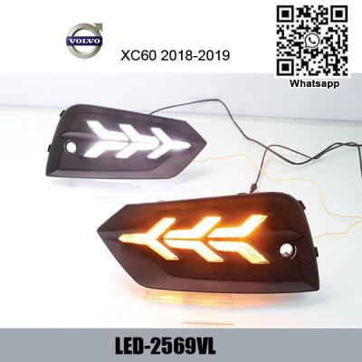 China Volvo XC60 Car DRL LED Daytime driving turn Lights aftermarket for sale