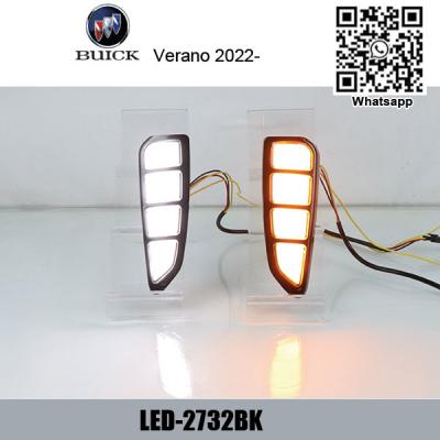 China Buick Verano 2022 Car DRL LED Daytime driving turn signal Fog Lights for sale