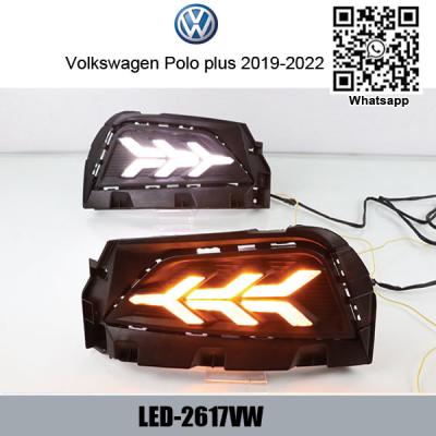 China Volkswagen VW Polo DRL LED Daytime driving Lights Car front daylight for sale