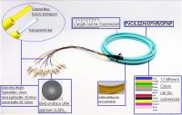China LSZH Jacket Type Fiber Optic Patch Cord with FC/APC Connector 1 Conductor for sale