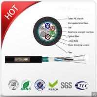 China 96 cores GYTS PE Jacket Stranded Outdoor Fiber Optic Cable  for Aerial and Duct for sale