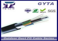 China GYTA/GYTA53 Stranded Outdoor Fiber Optic Cable Steel Wire Metallic Strengthen Member with Single model for sale