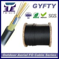 China GYFTY-FS Multi Core Outdoor Aerial Glass Yarn Armored Fiber Optic Ethernet Cable for sale
