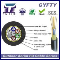 China GYFTY-FS Multi Core Outdoor Aerial Glass Yarn Armored Fiber Optic Ethernet Cable for sale