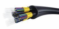 China Dual Color Indoor Fiber Optic Cable Drum Package For OEM 0.6-5.0mm Diameters PVC/LSZH for sale