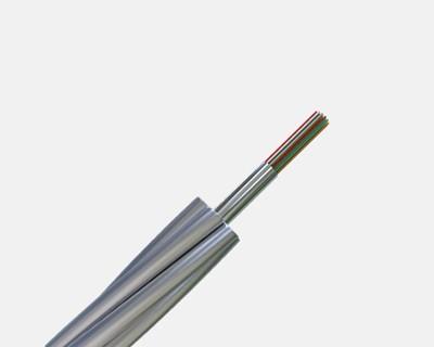 China Steel Wire Strength OPGW Insulated Central Tube Fiber Optic Cable for FTTH FTTB FTTX Network for sale