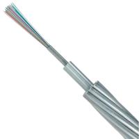 China Customized Aluminum Clad Steel OPGW Fiber Optic Cable For FTTH FTTB FTTX Network Installation for sale