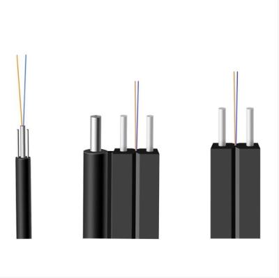 China Outdoor Fiber Single Mode G. 657A1 G. 657A2 Fibre Optic FTTH Drop Cable for sale